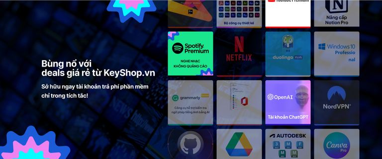 KeyShop.vn - Phần mềm bản quyền, game bản quyền chính hãng